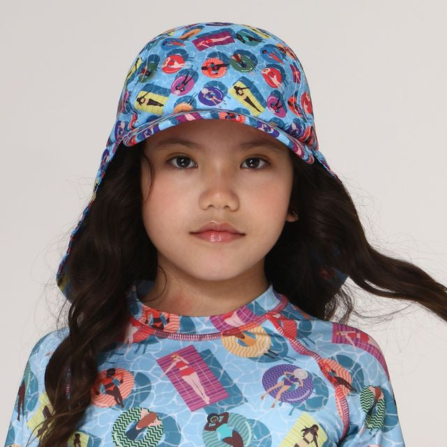 Kid’s LEG Buoys Cap UPF 50+ – UV.LINE
